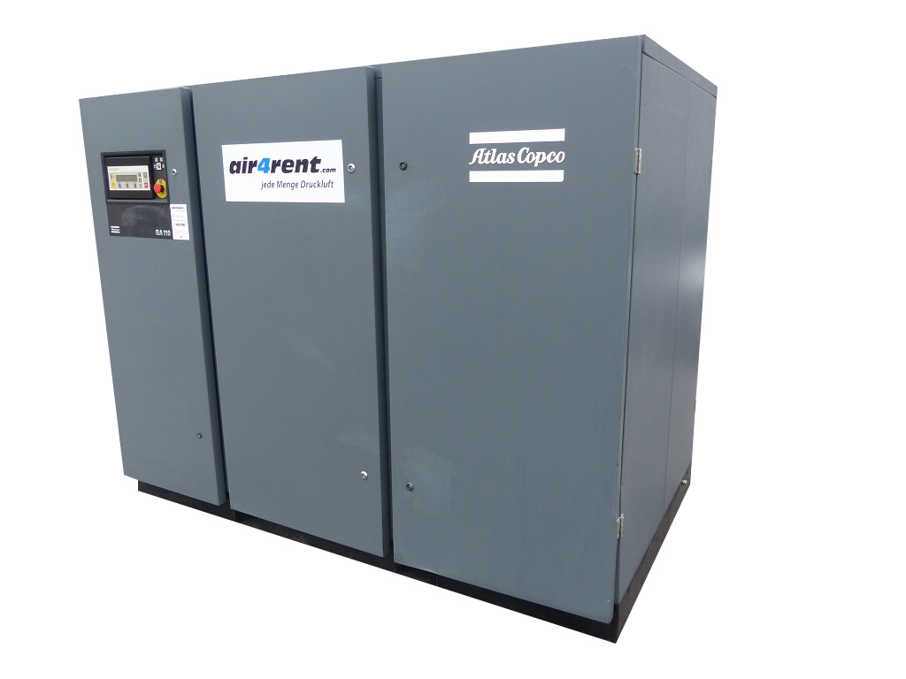 Rotary Screw Compressor GA 110 Atlas Copco - Rent to work for your success