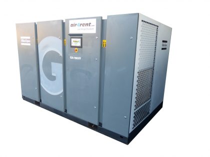 Стационарен винтов компресор GA 160 FF Atlas Copco - Rent to work for ...